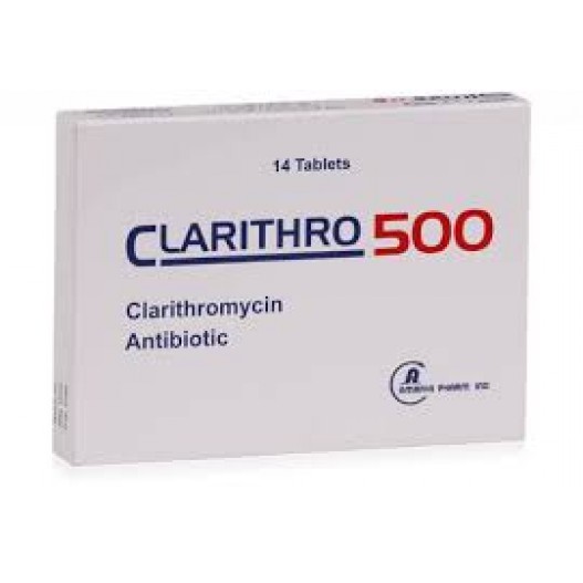 ماذا يعالج كلاريثرو CLARITHRO والسعر والجرعة والبديل - شفاء أون لاين