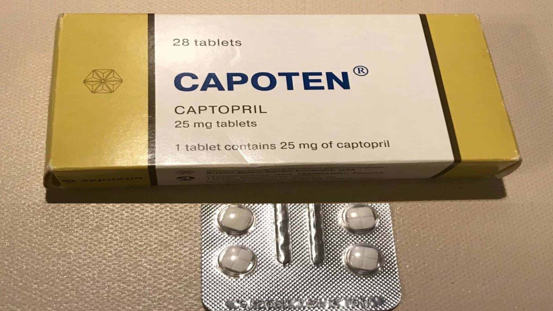 دواعي استعمال كابوتن capoten والأضرار والجرعة والسعر - شفاء أون لاين